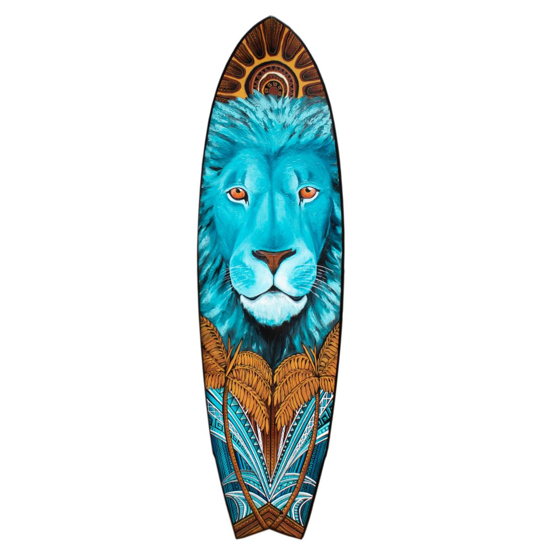 HANDPAINTED SURFBOARD – Ransom Studios