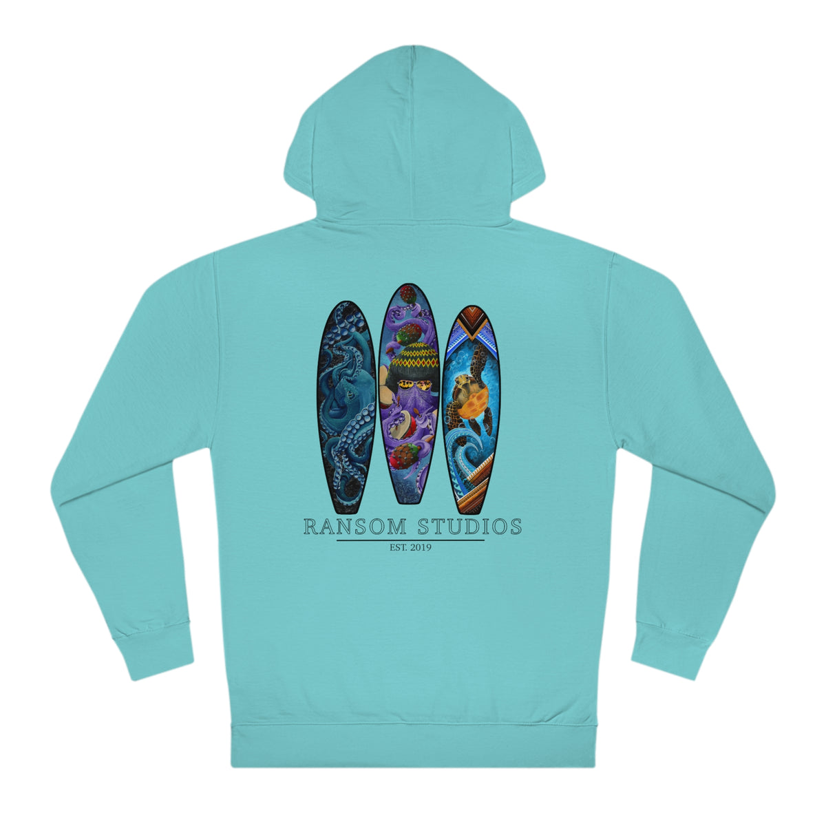 Surfboard Hoodie (Mint) – Ransom Studios